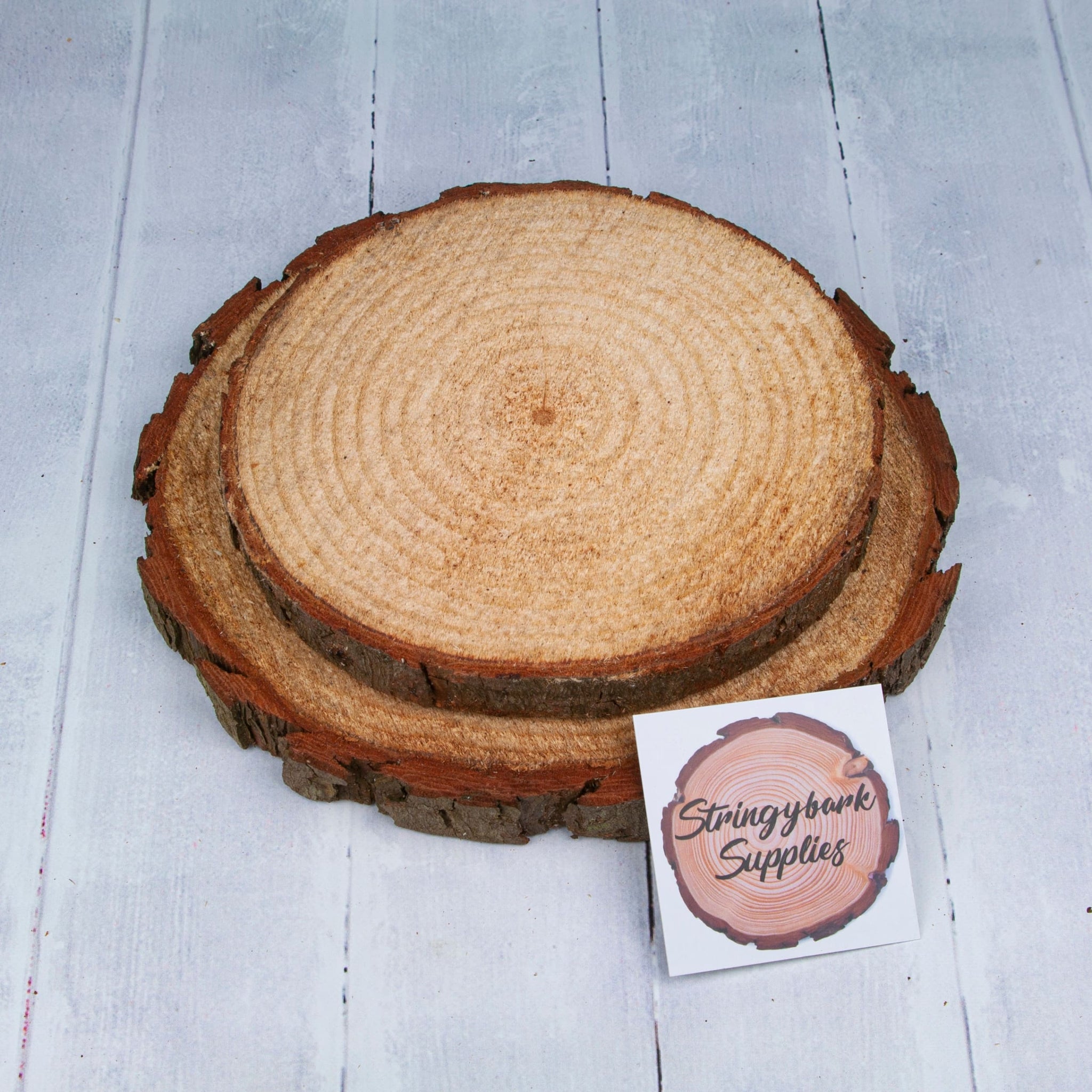 Rustic Pine Wood Slices – Natural Timber Rounds | Stringybark Supplies